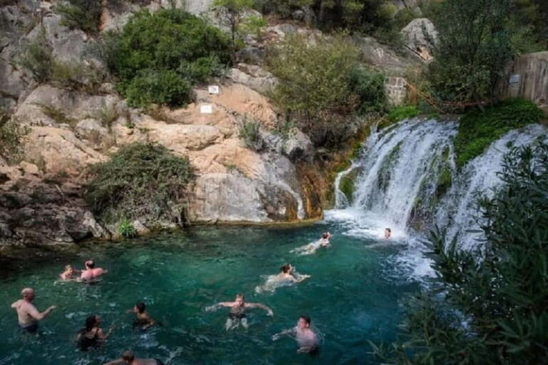From Benidorm: Algar Waterfalls Tour with transfer - Exploring the Waterfalls and Natural Pools