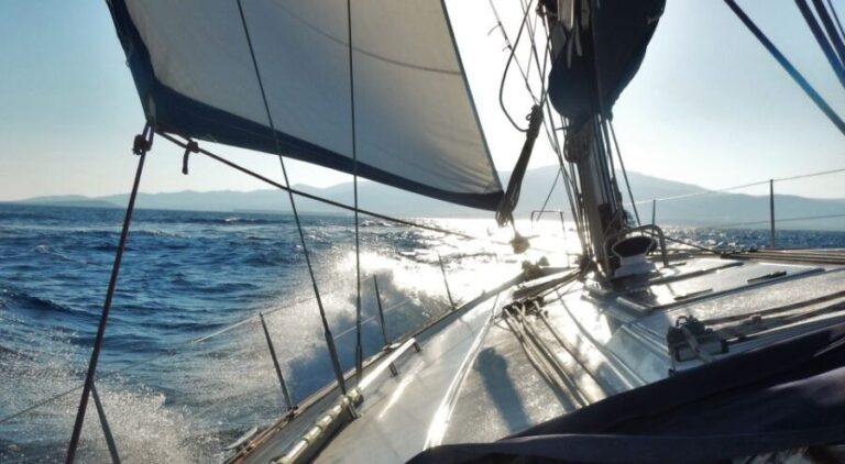 From Paros: Private Sailing Cruise with Lunch and Snorkeling - The Onboard Experience