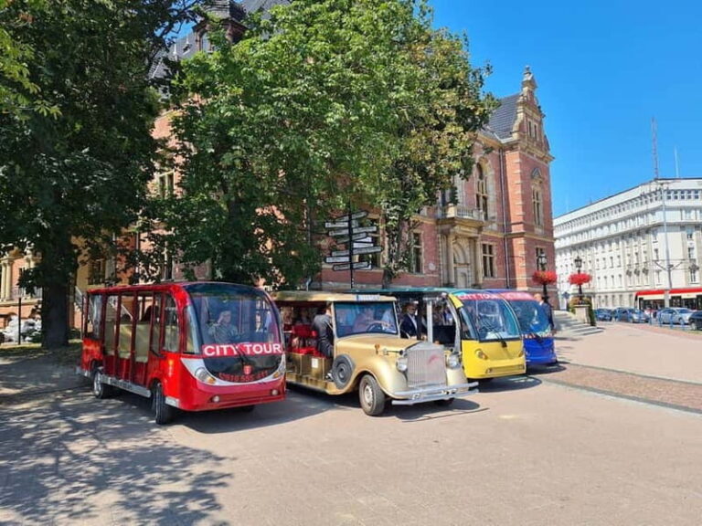 Gdansk: PRIVATE Alcotour City Tour Sightseeing Golf Cart - What You See on the Tour