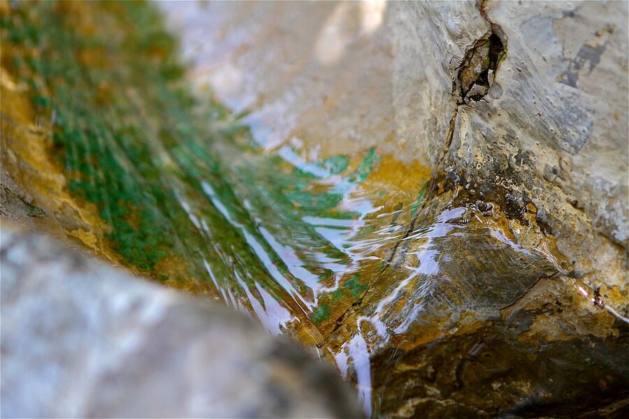 Escalera del Agua, the water stairs at the Generalife