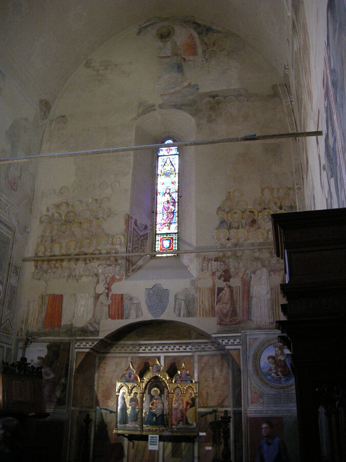 The Chapel of Mary Magdalene at the Bargello with Giotto's frescoes