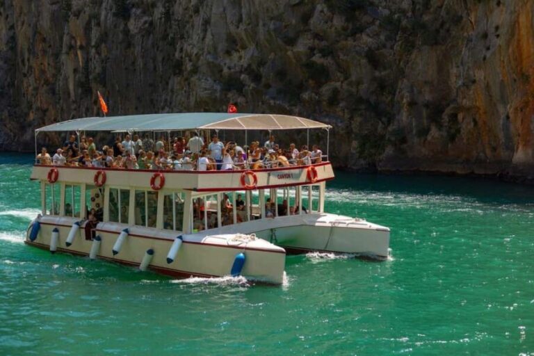 Green Canyon Boat Tour from Antalya, Side & Alanya - The Green Canyon Experience: What You Can Expect