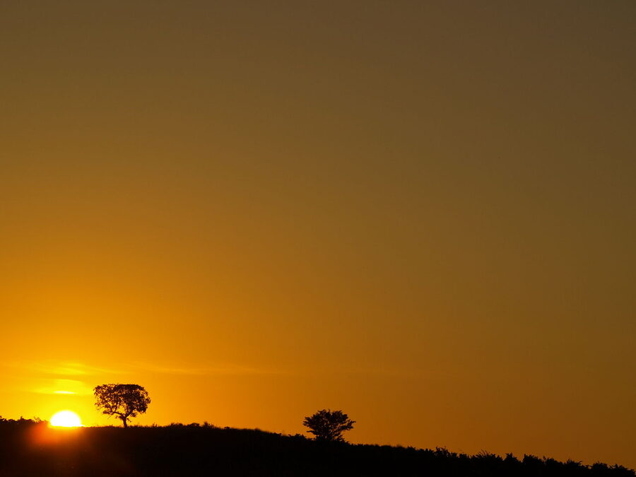 Sunset over Haro La Rioja