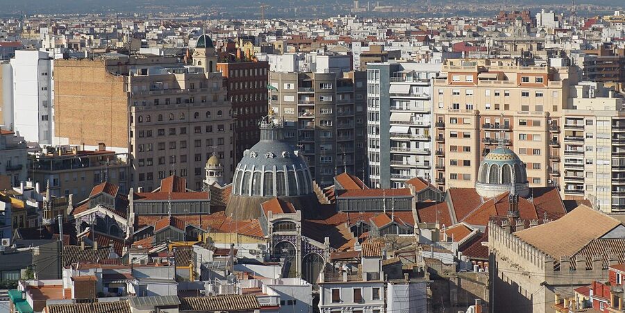 Mercat Central Valencia Modernist exterior