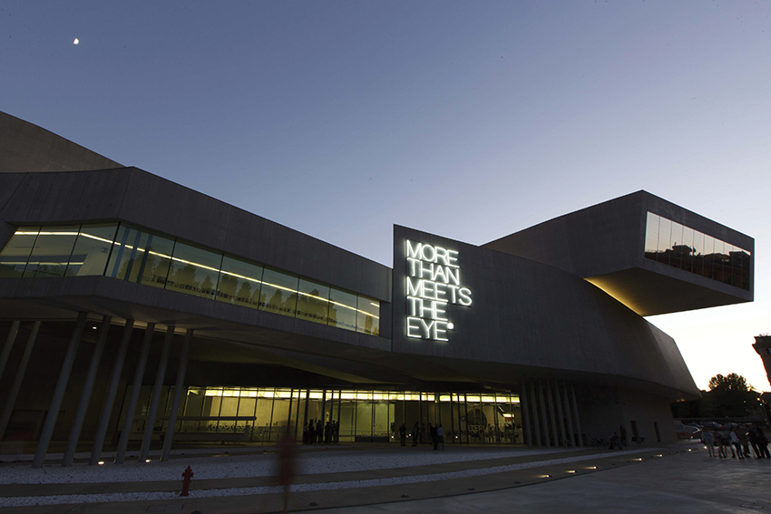 Installation art at MAXXI Rome 2015