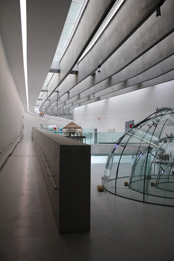 MAXXI interior corridor