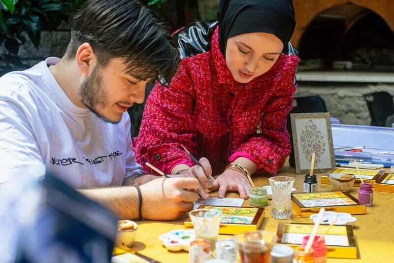 Istanbul: Ottoman Illumination & Gold Art Class w/ Snacks - The Value of the Experience
