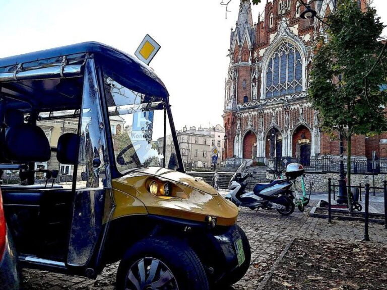 Krakow: Private Panoramic Tour by Golf Cart with Audio Guide - Practical Details and Value