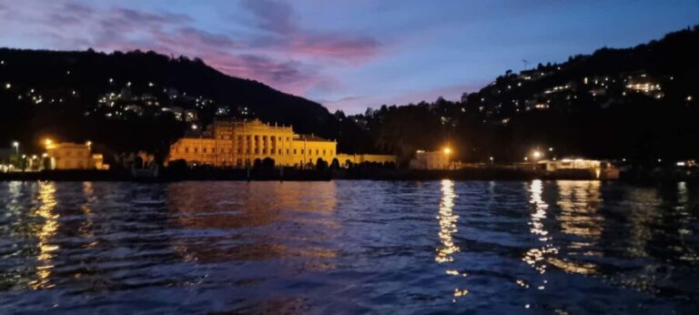 Lake Como: Aperitivo Cruise with Prosecco at Sunset - The Itinerary in Detail