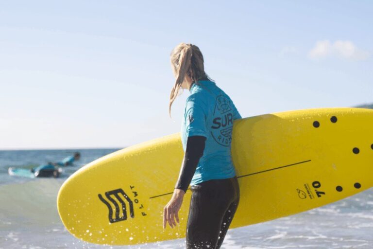 Lisbon Surf Class - The Surfing Action