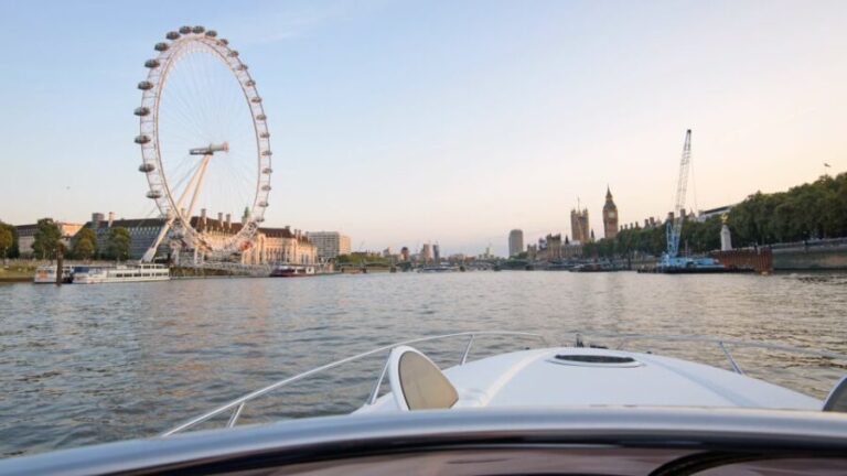London: 2 hour private luxury Thames boat cruise / hire - The Sum Up: Is It Worth It?