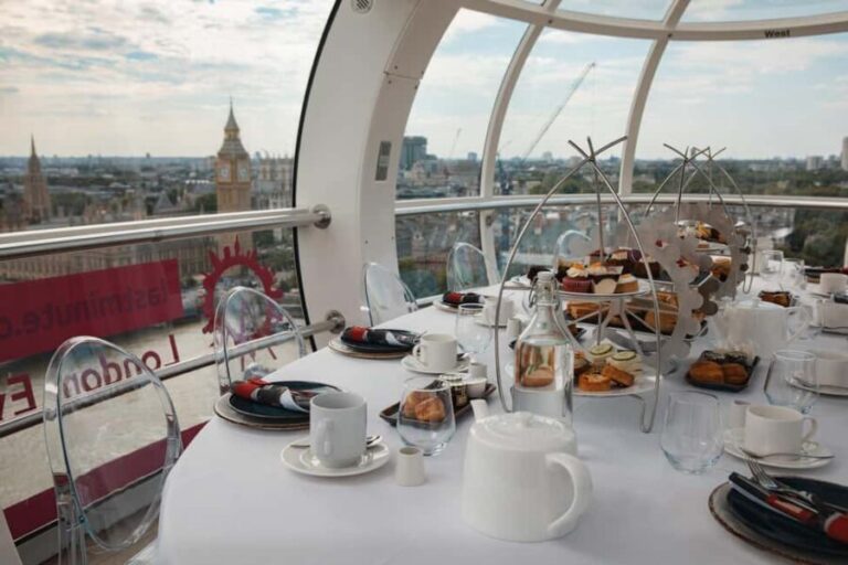 London: Afternoon Tea on the London Eye - FAQ