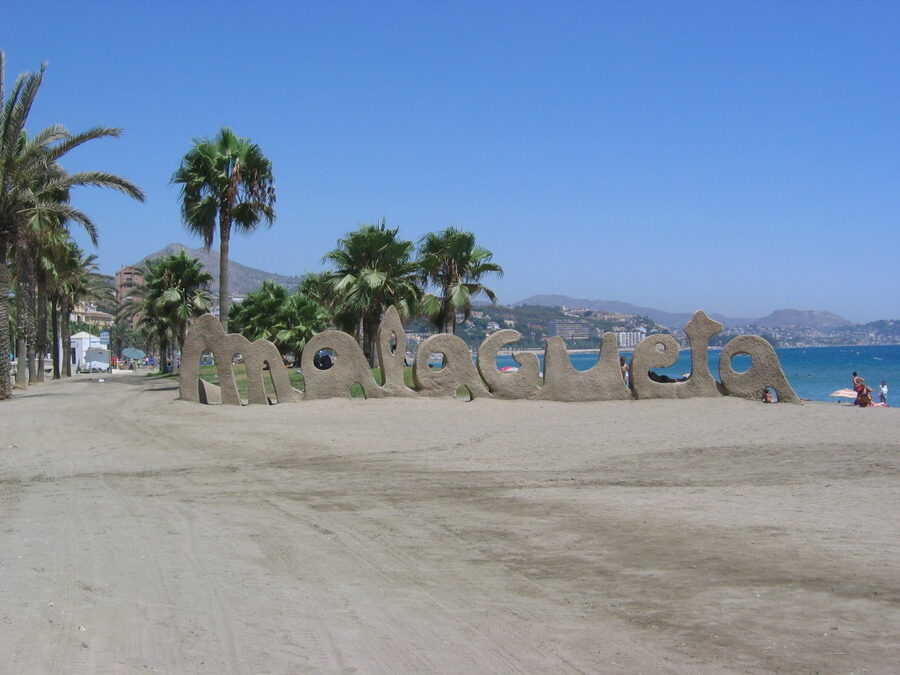 Playa de la Malagueta beach Málaga