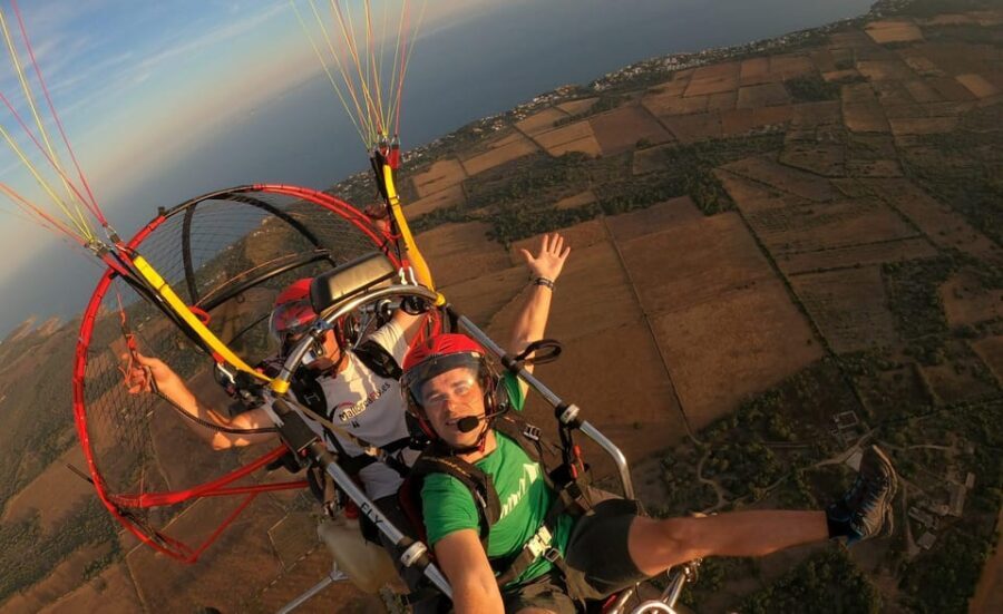 Mallorca: Paratrike Flight with Acrobatics and Engine Stop - The Route: What You’ll See from Above
