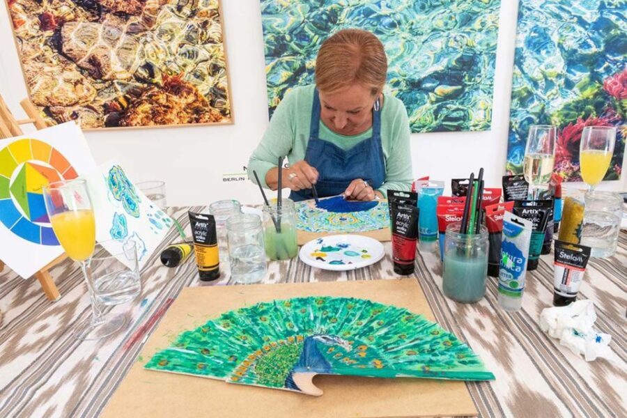 Mallorca/Porto Cristo: Design your own Spanish hand fan - Key Points