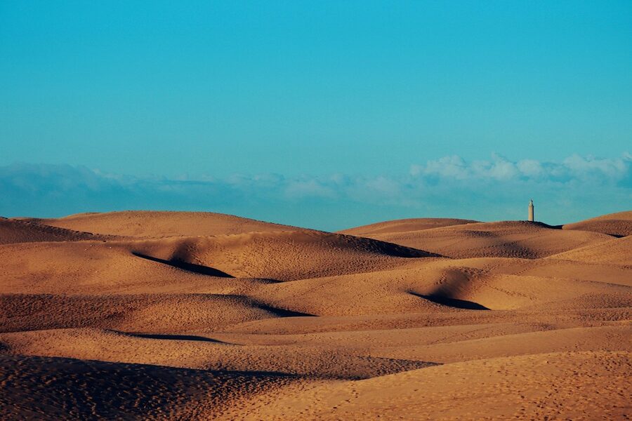 Maspalomas dunes Canary Islands warm sand close-up