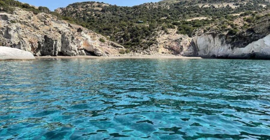 Milos South Side Beaches Cruise from Agia Kyriaki - The Departure Point and Boat Experience