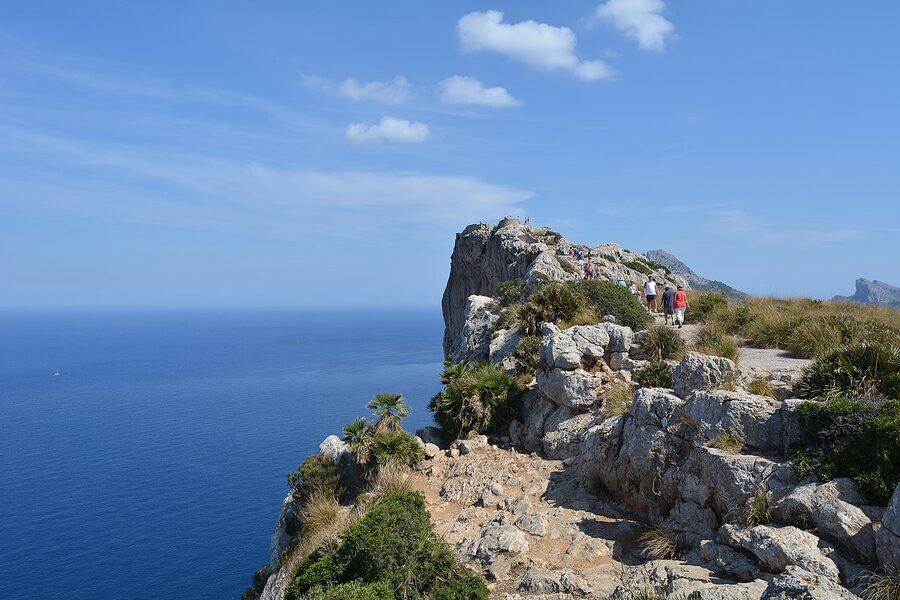 Rock arch at Mirador de Mal Pas, Cap de Formentor