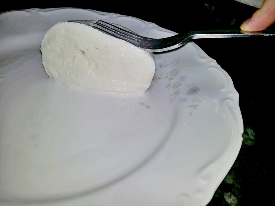Mozzarella di Bufala Campana DOP from Aversa near Naples