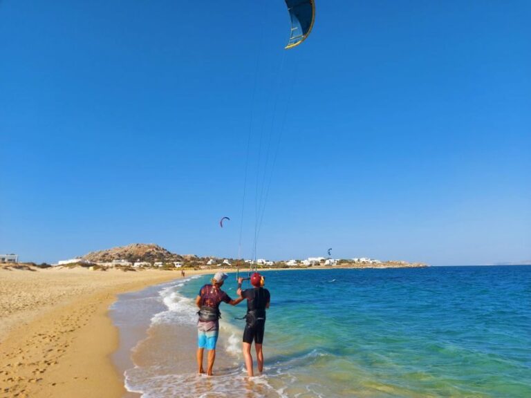 Naxos: Kitesurfing Lessons by Amouditis Kite Center - Who Should Consider This Experience?