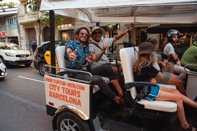 Official Tuk Tuk BCN l Barcelona 3 Hours City Tour - Breaking Down the Itinerary