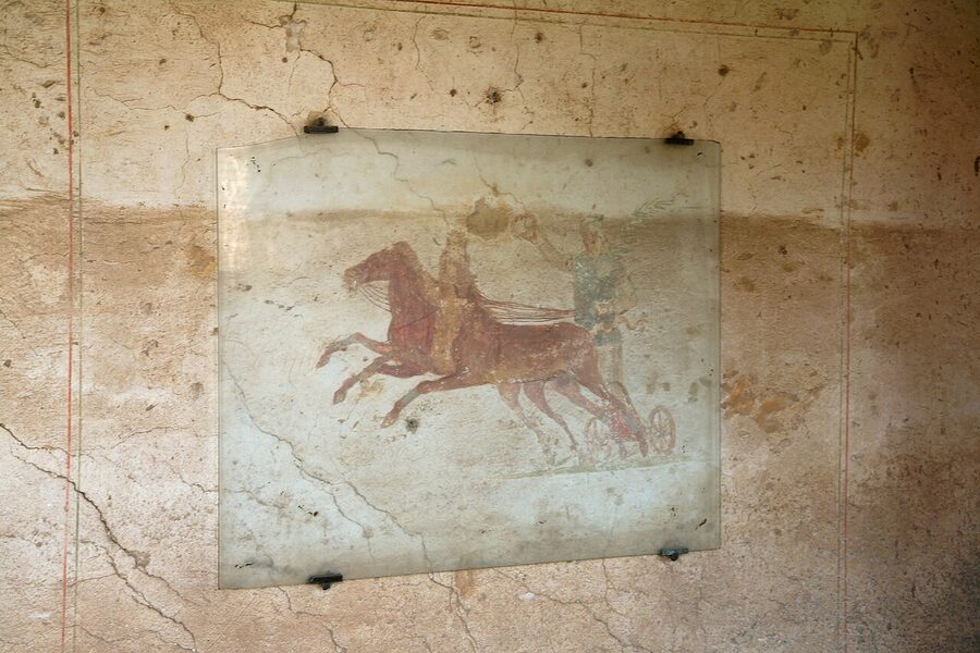 Frescoes in the Baths of the Seven Sages, Ostia Antica