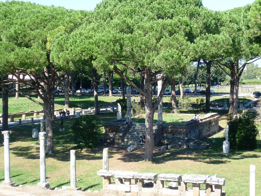 Piazzale delle Corporazioni at Ostia Antica