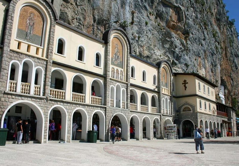 Ostrog Monastery from Budva and Petrovac - The Monastery: An Architectural and Spiritual Marvel