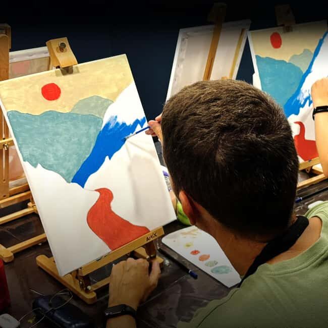 Paint & Wine in Barcelona: art, wine, and music in a unique atmosphere - What to Expect During the Tour