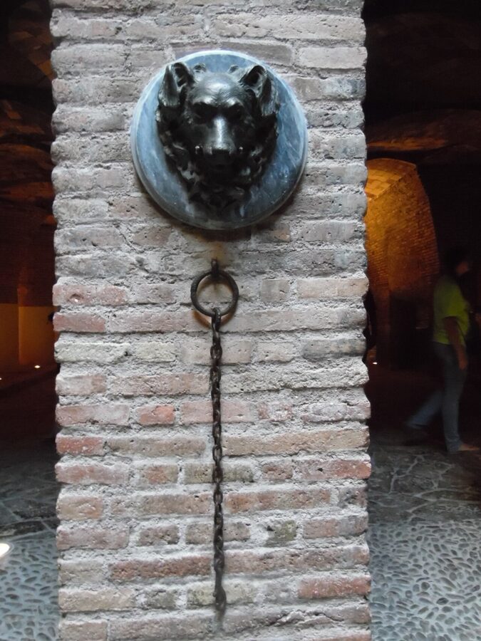 Wrought iron details on Palau Güell facade