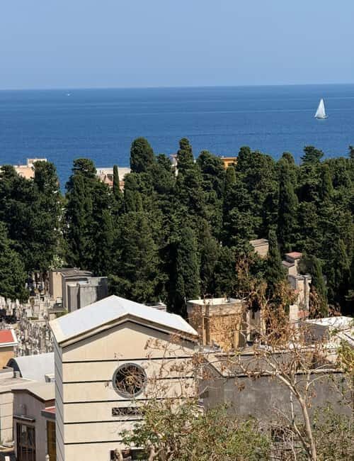 Palermo: Rotoli Cemetery and Santa Rosalia Sanctuary Tour - The Scenic Belvedere and Pomegranate Toast