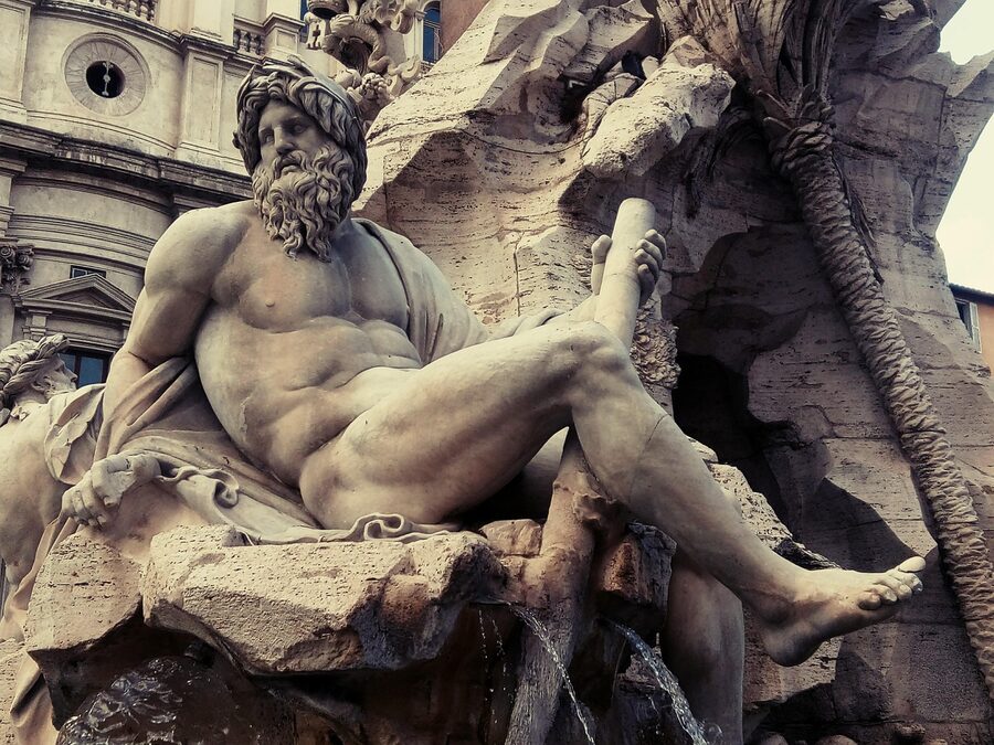 Piazza Navona fontana, Rome