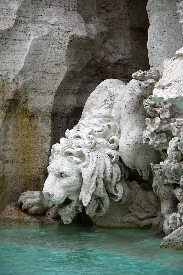 Fountain of the Four Rivers detail, Rome