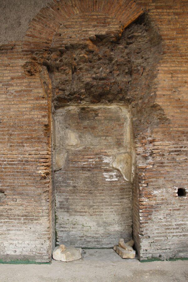 Stadium of Domitian underground ruins beneath Piazza Navona Rome