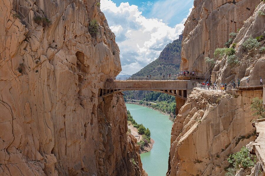 Caminito del Rey gorge walkway near Málaga