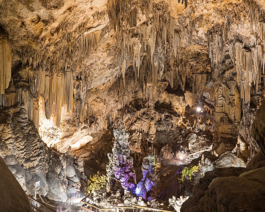 Cueva de Nerja stalactites near Málaga