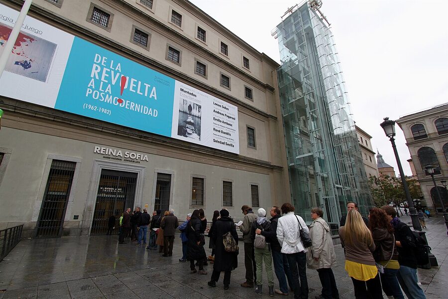 Reina Sofía Museum in Madrid, home of Guernica