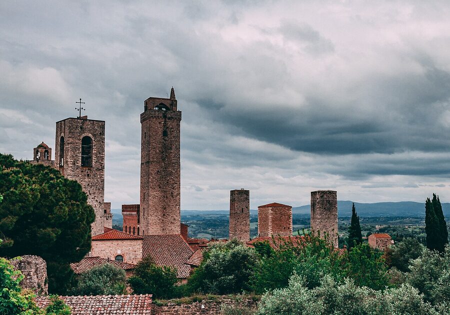 Medieval towers of San Gimignano