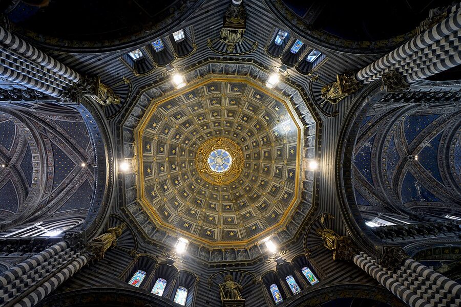 Siena Cathedral dome interior