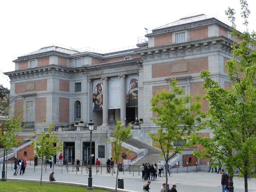 Prado Museum building exterior in Madrid