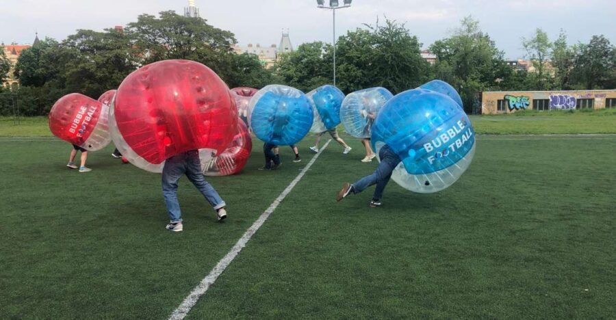 Prague: Bubbles football - Zorb Football in centrum - The Facilities and Location