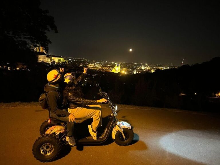 Prague City sightseeing in Night Trike Tour - Authentic Experience and Genuine Reviews