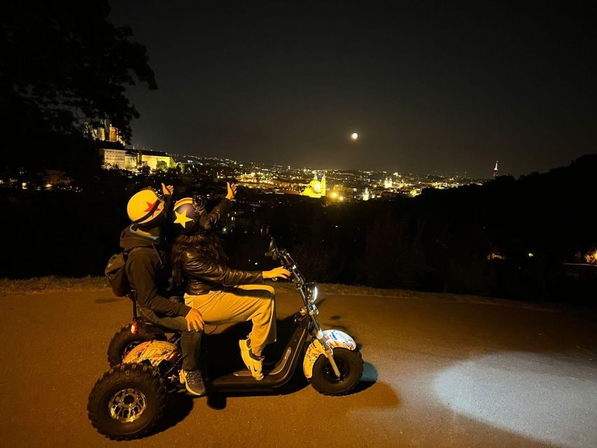 Prague City sightseeing in Night Trike Tour - Authentic Experience and Genuine Reviews