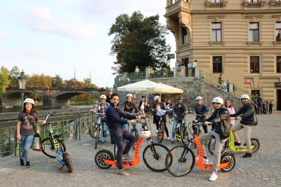 Prague: Grand Segway and eScooter Live Guided City Tour - Practical Details and What to Expect