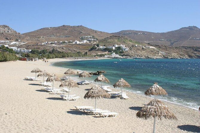 Private Cruise with Handmade Antique Boat around Mykonos-Full Day - Stop 3: Paraga Beach