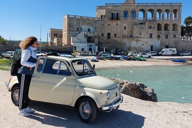 Private/Guided Tour Ostuni Cisternino. Optional Fiat 500 vintage - The Value of the Experience