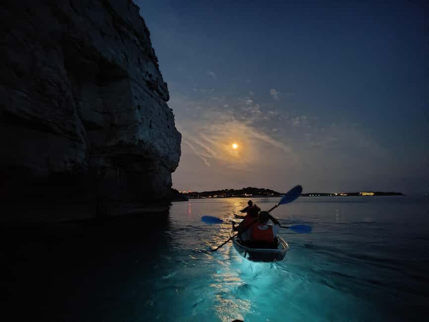 Pula: Istria Cave LED Illuminated Kayak Tour by Night - Equipment and Comfort
