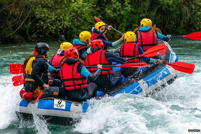 Rafting Verdon  Point Sublime  Sports Course - Overview of the Rafting Experience