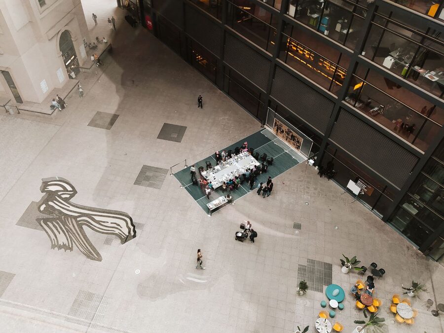 Patio Nouvel courtyard at the Reina Sofia Museum