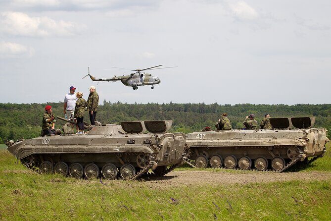 Ride in a BMP tank and military garage tour Prague - The Experience from the Traveler’s Perspective